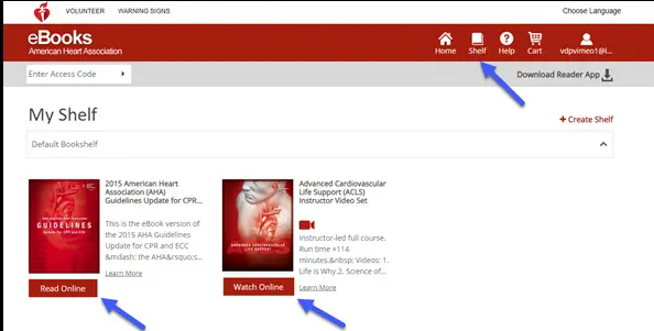 How to Download AHA ebooks - BLS ACLS PALS