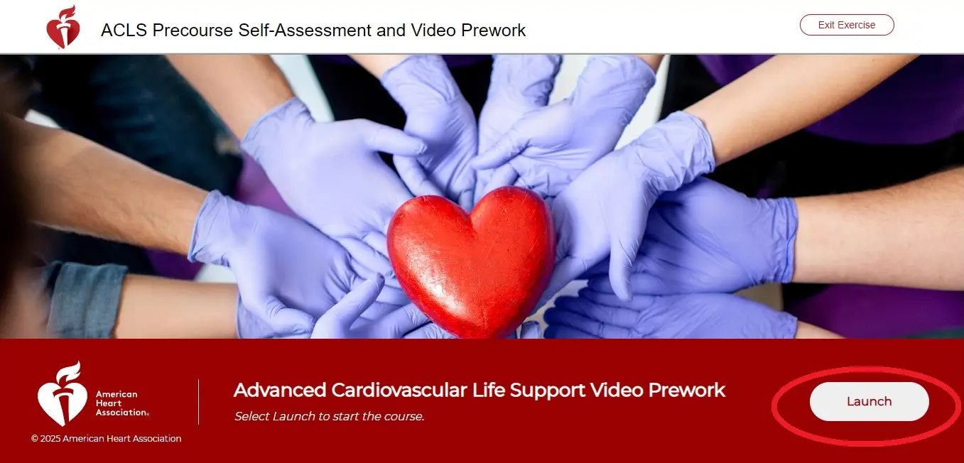 ACLS Precourse Self-Assessment